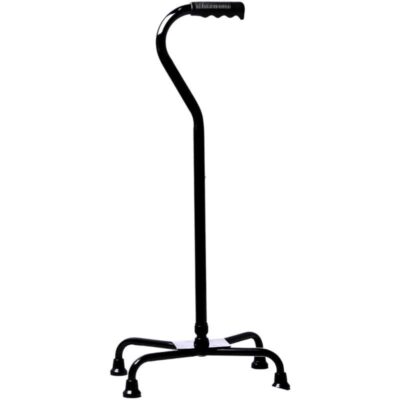 MS Cane-Quad Widebase Black FS921BL – Berovan Marketing Inc