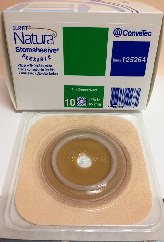FLEXIBLE COLOSTOMY WAFER 45MM – Berovan Marketing Inc