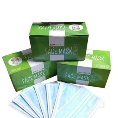 Disposable Face Mask earloop (50’s/box) – Berovan Marketing Inc