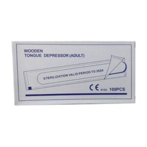Sterile Wooden tongue depressor (100’s/box) – Berovan Marketing Inc
