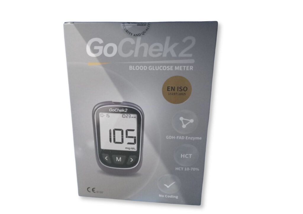 GOCHEK2 BLOOD GLUCOSE METER KIT – Berovan Marketing Inc
